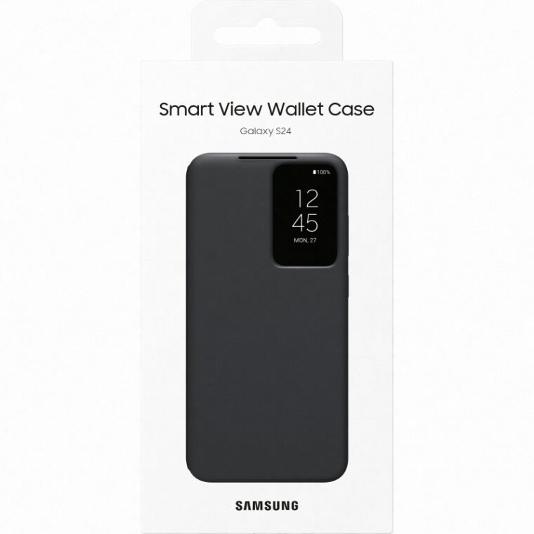 Samsung Galaxy S24 SM-S921B Smart View Wallet Case - EF-ZS921CBEGWW ...