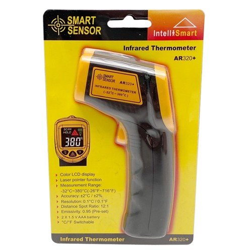 IntelliSmart Infrared Thermometer AR320+ - NKS Center